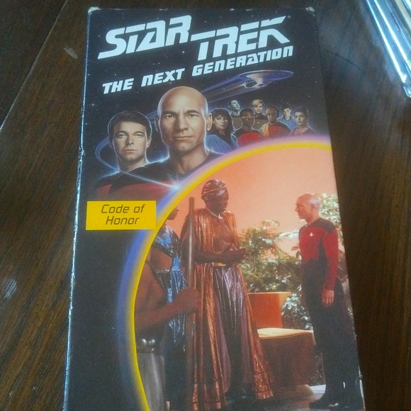 Star Trek | Media | Star Trek The Next Generation Code Of Honor Vhs ...